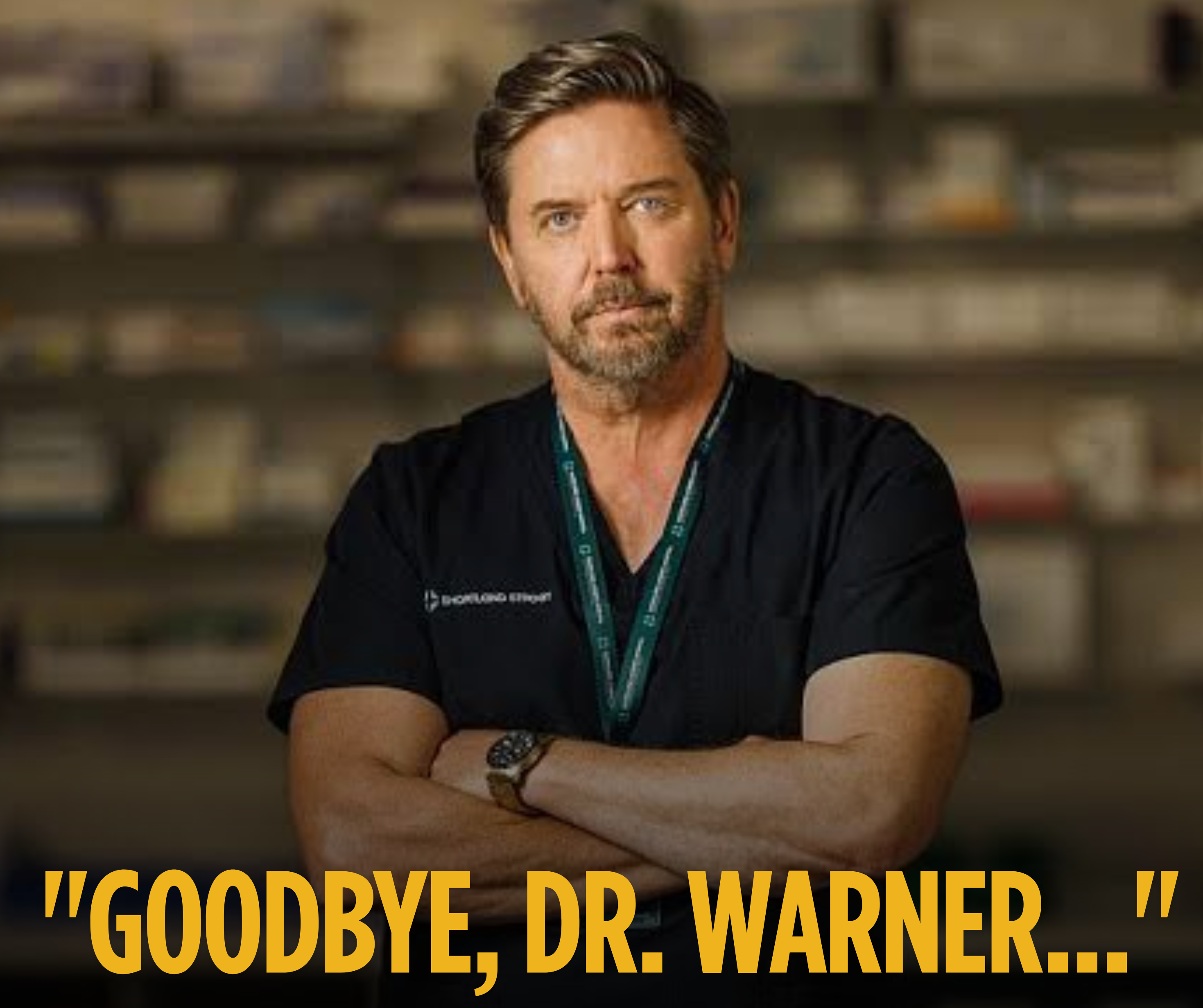 “Goodbye, Dr. Warner…” Michael Galvin Announces His Departure from ...