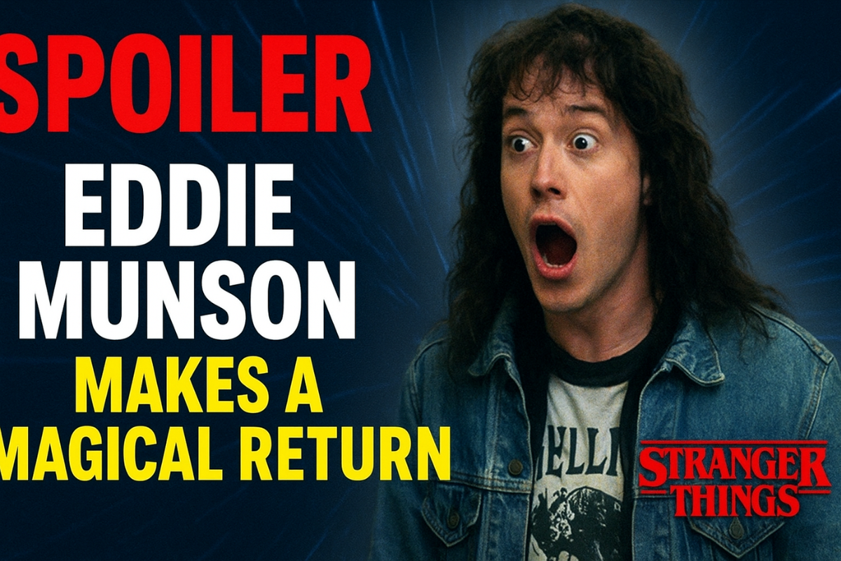 SPOILER ALERT! Eddie Munson Makes a Magical Return in Stranger Things ...