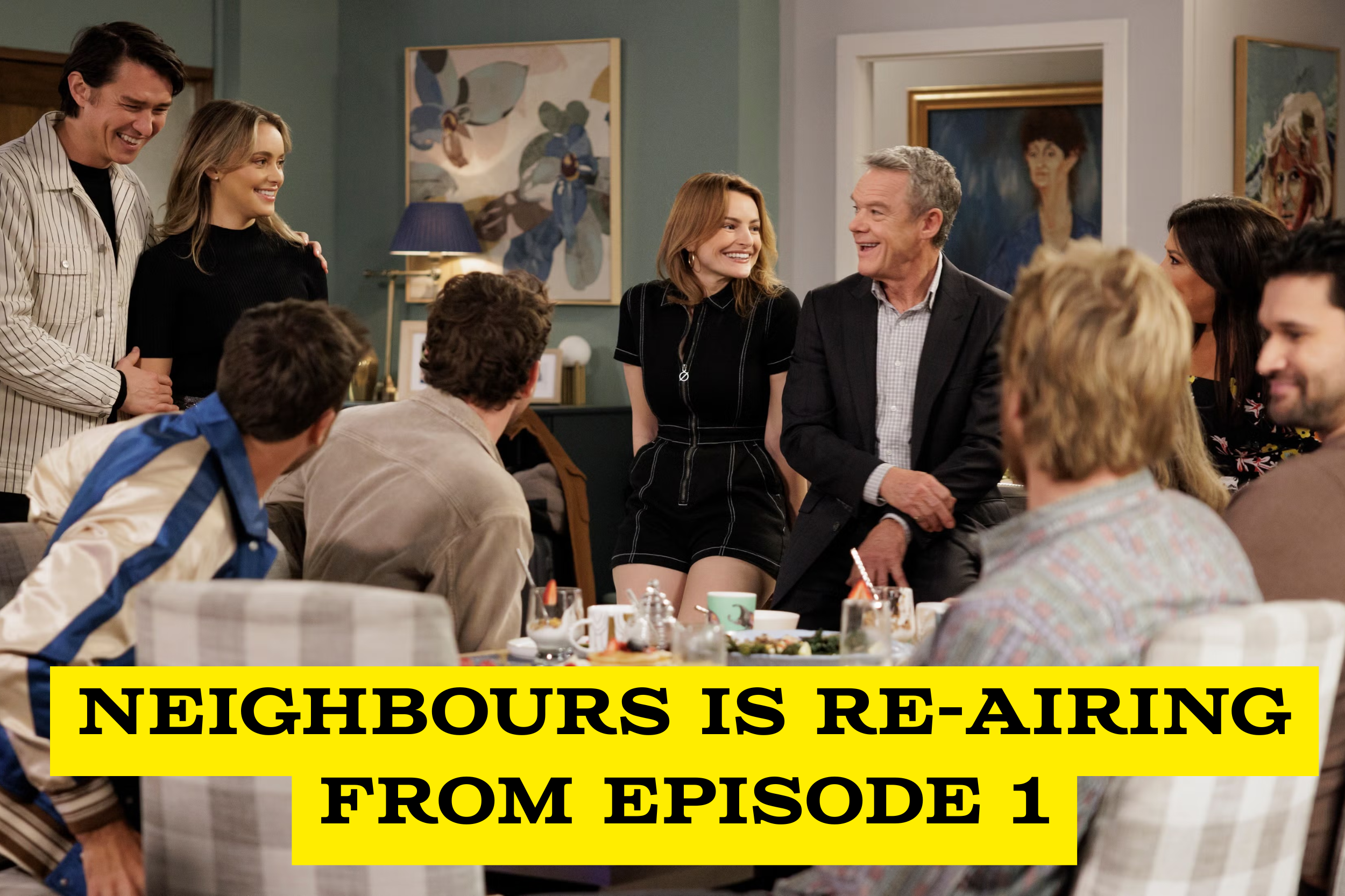 OFFICIAL: Neighbours is re-airing from episode 1 – Daily News