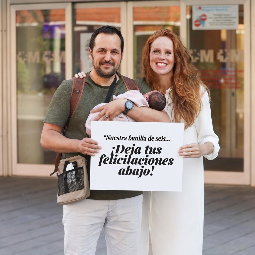María Castro y José Manuel Villalba compartieron la feliz noticia tras ...